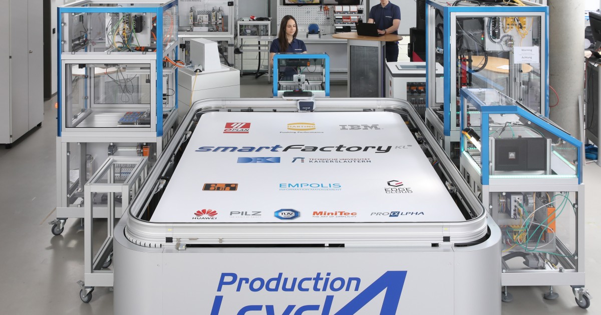 Production Level 4-Demonstrator der SmartFactory-KL | Demonstratoren-Management